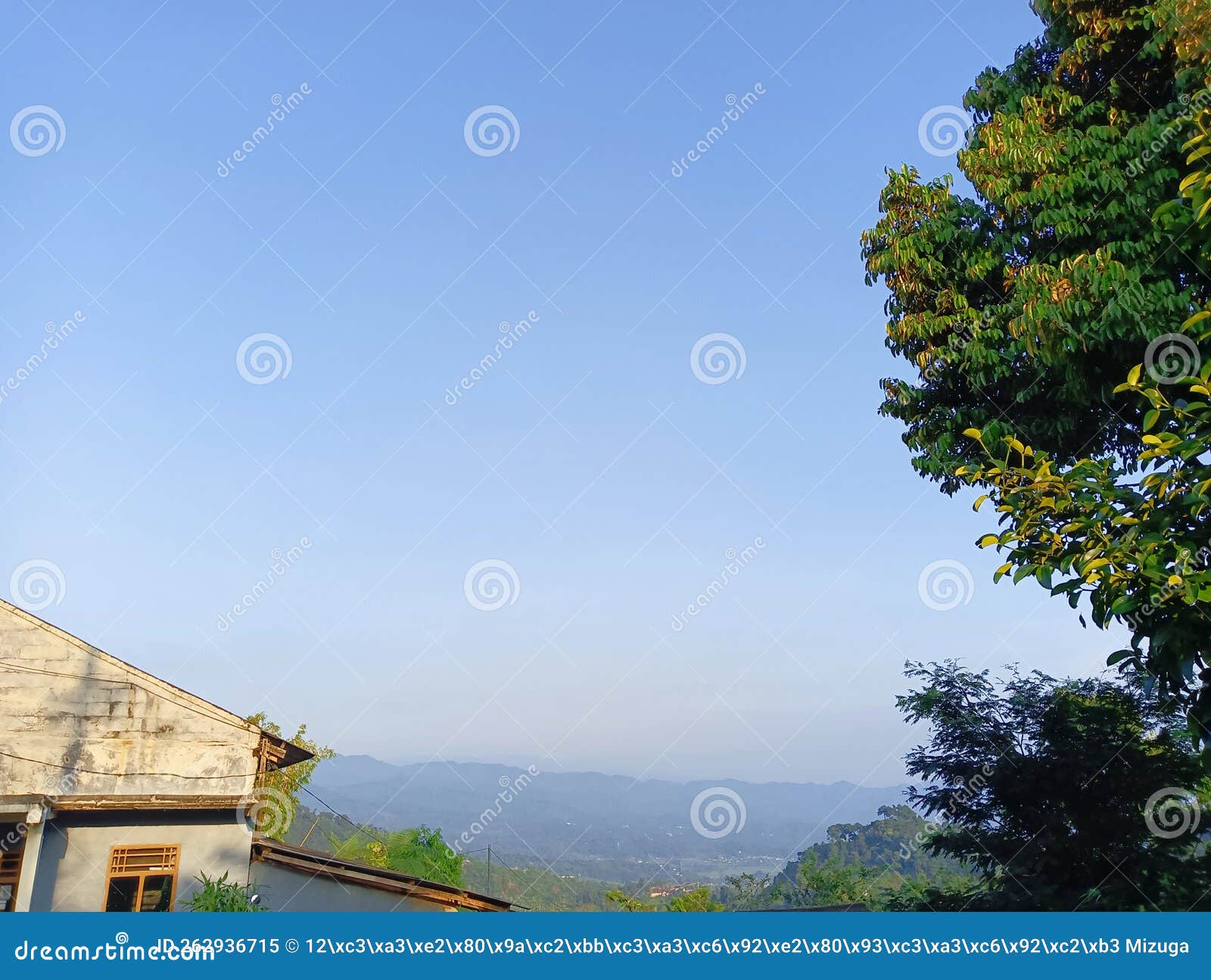 The Sky at Mount Salak, West Java, Indonesia Stock Image - Image of ...