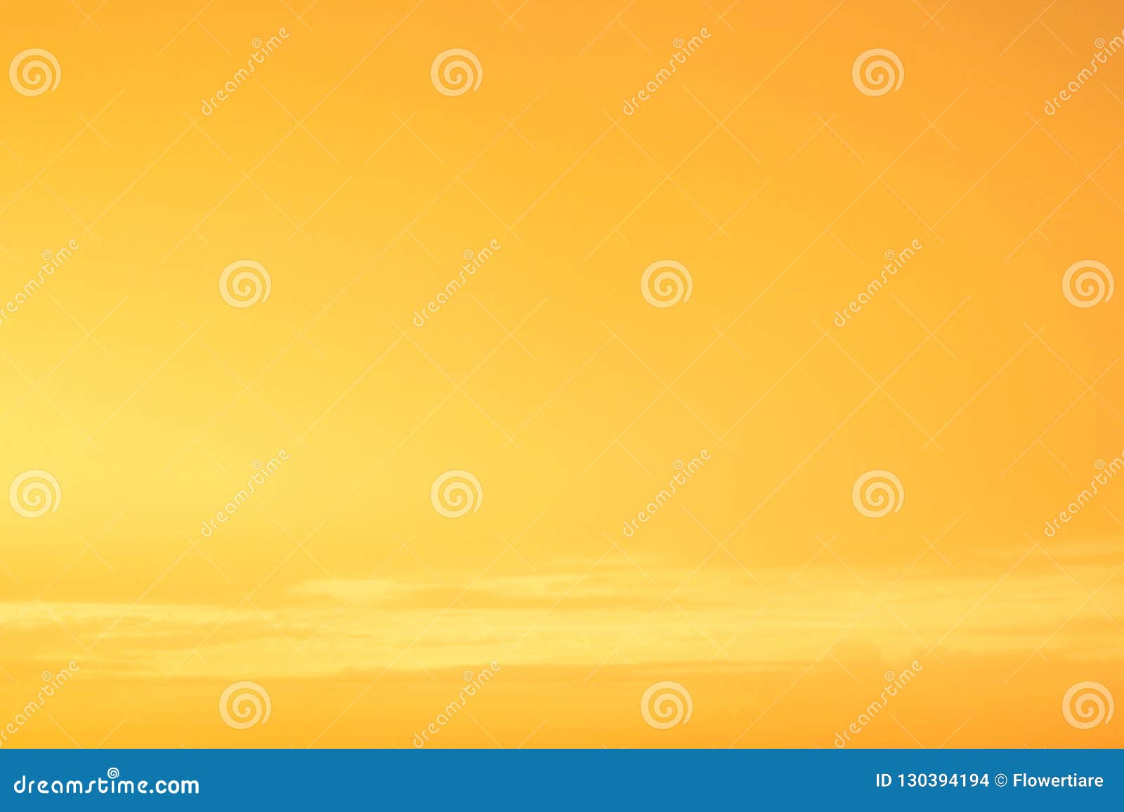 Sky in the Orange Colors. Effect of Light Pastel Colored of Sunset ...