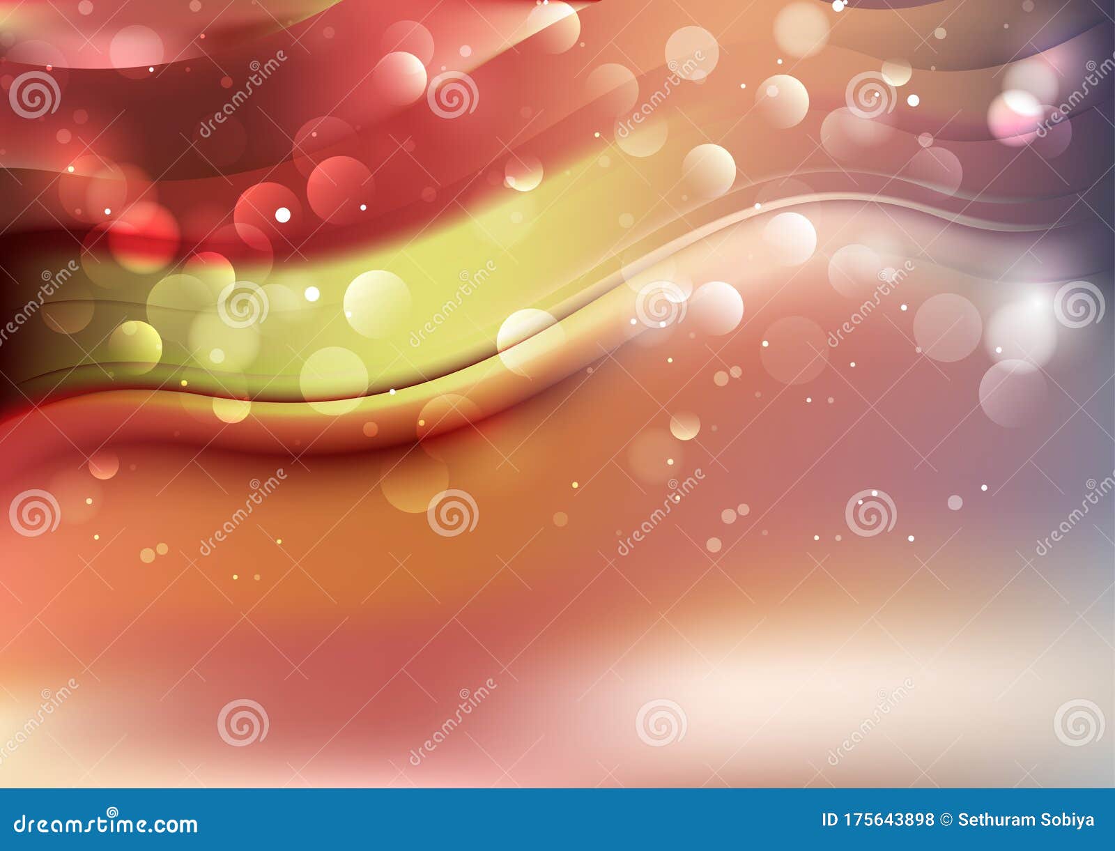 Sky Orange Concept Background Vector Illustration Design Stock Vector ...