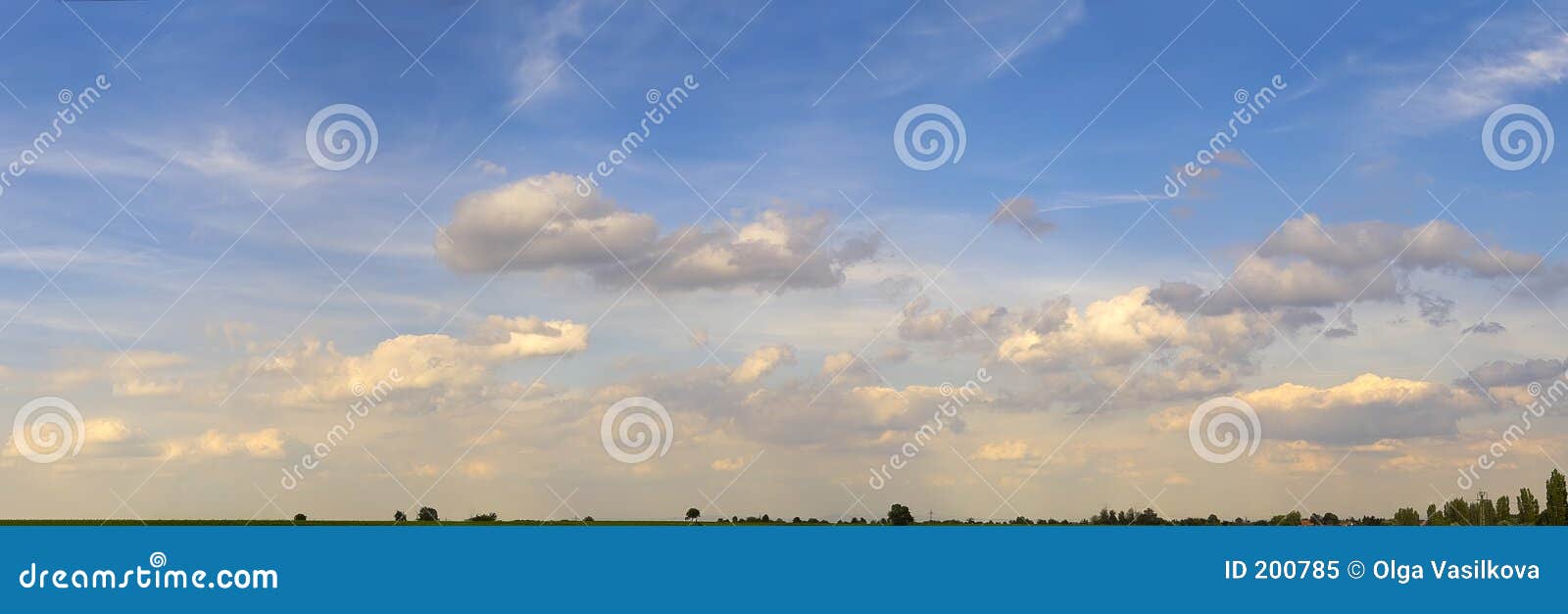 Sky pano stock image. Image of blue, open, climate, field - 200785