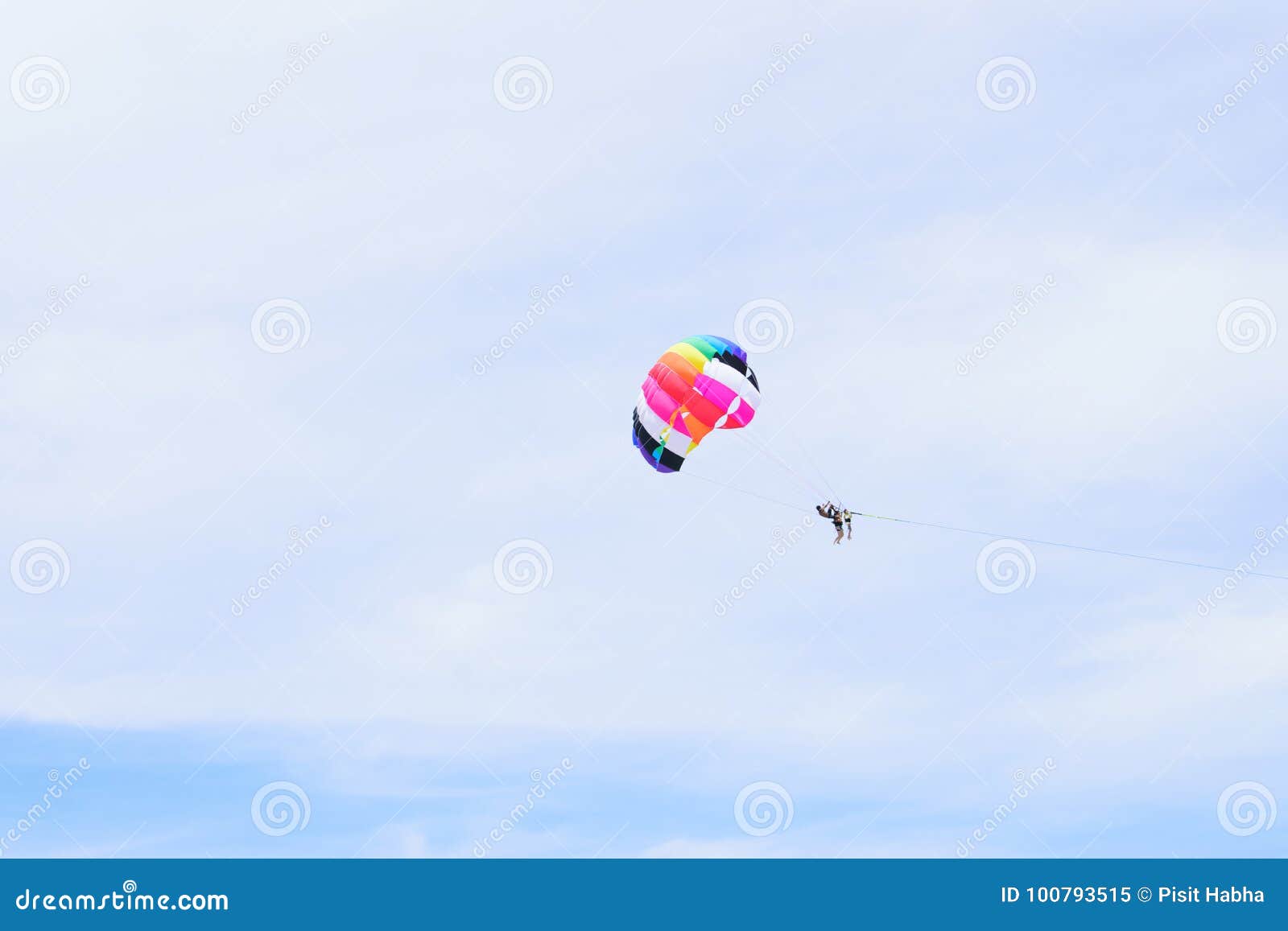 Parachute stock image. Image of parachuting, jump, height - 100793515