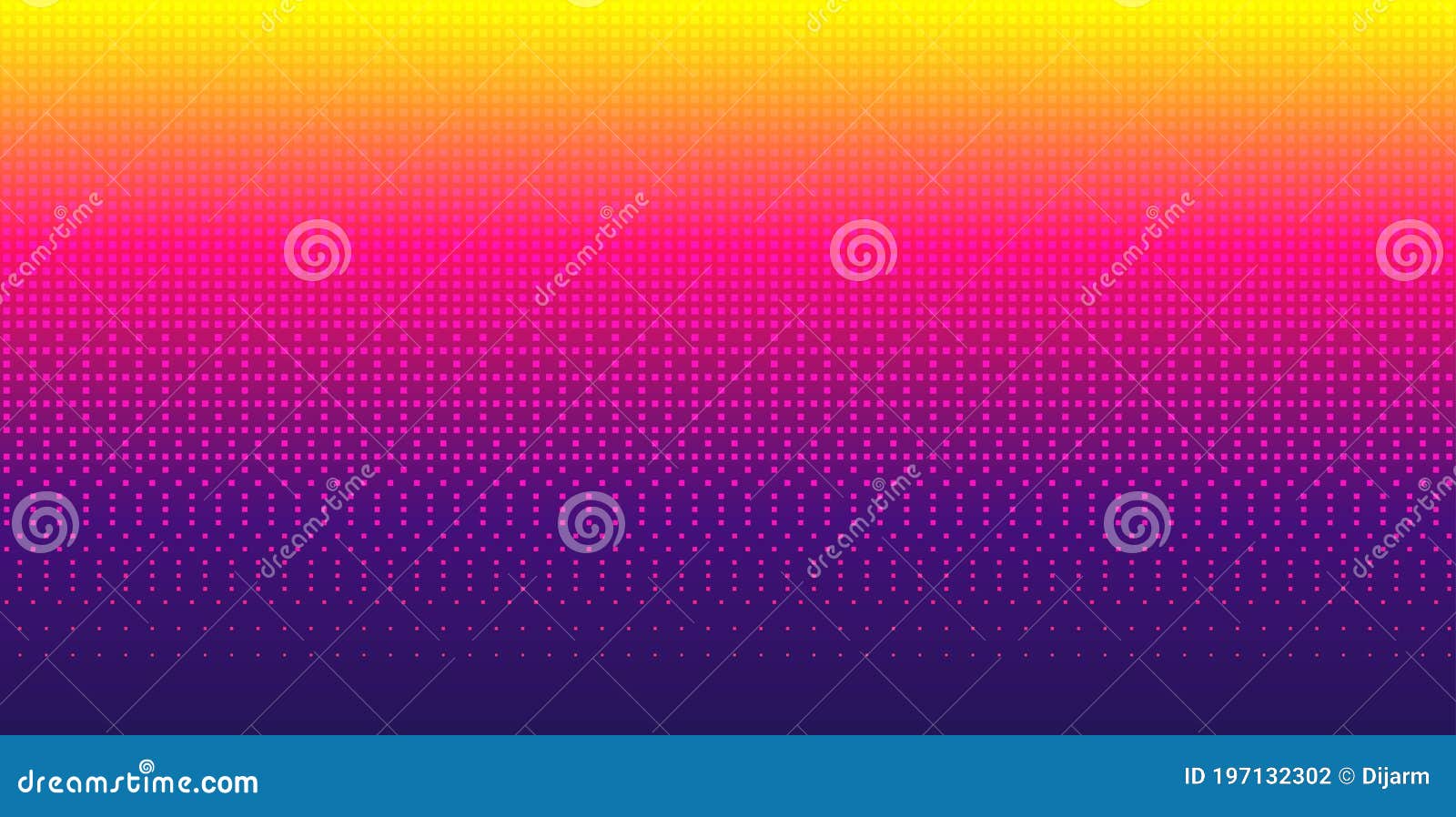 Sky Pixel Background Gradient. Seamless Pattern. Retro 8-bit Game ...