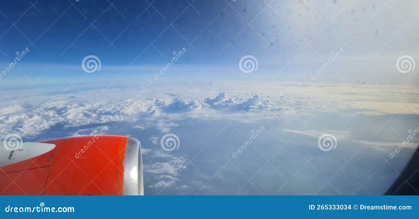 Sky at the Plane Sky Java in Batik Air Stock Photo - Image of java ...