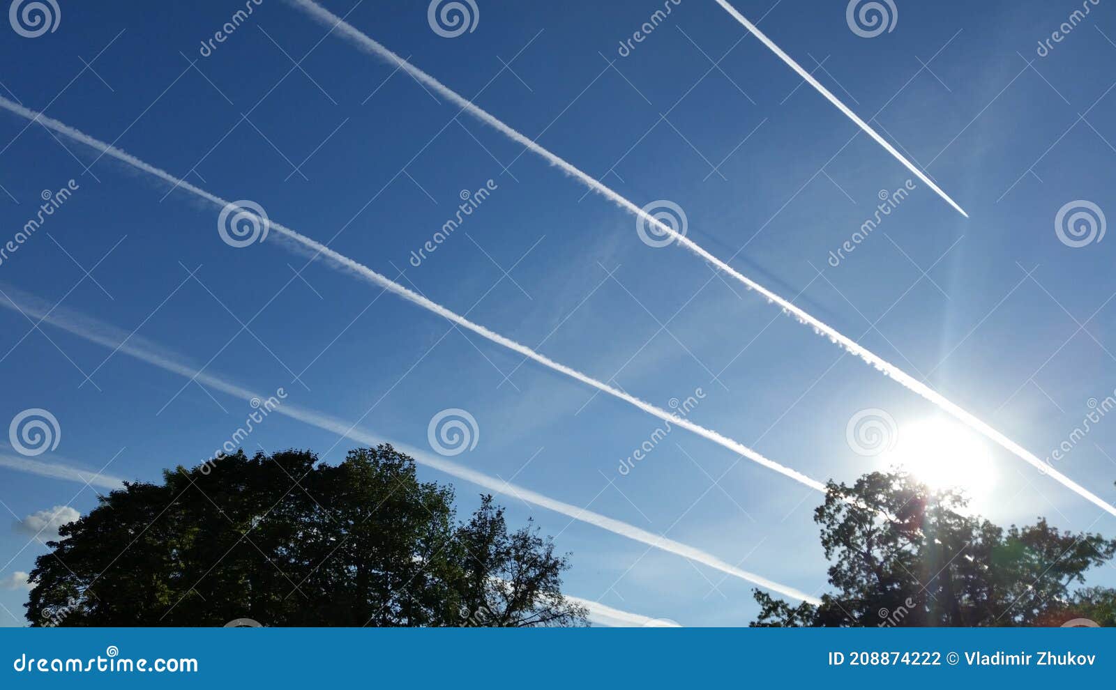 The sky and planes stock photo. Image of mast, planes - 208874222