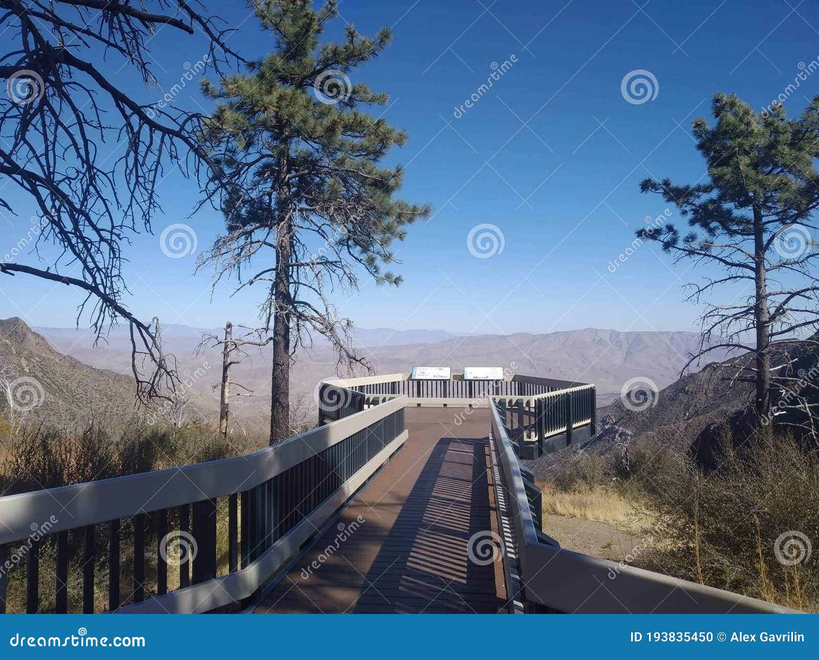 Sky platform stock photo. Image of mountain, trail, highway - 193835450