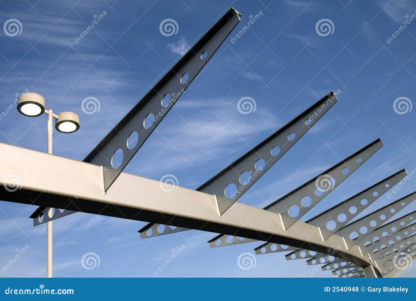 Sky Rails stock photo. Image of modern, design, circle - 2540948
