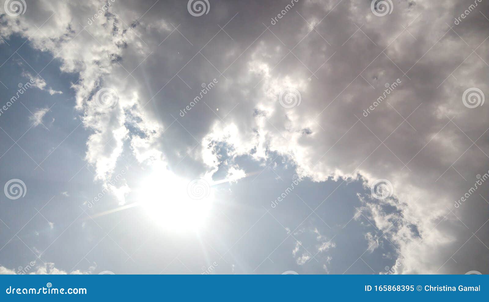 Sky after rain stock image. Image of nature, rain, cloudy - 165868395