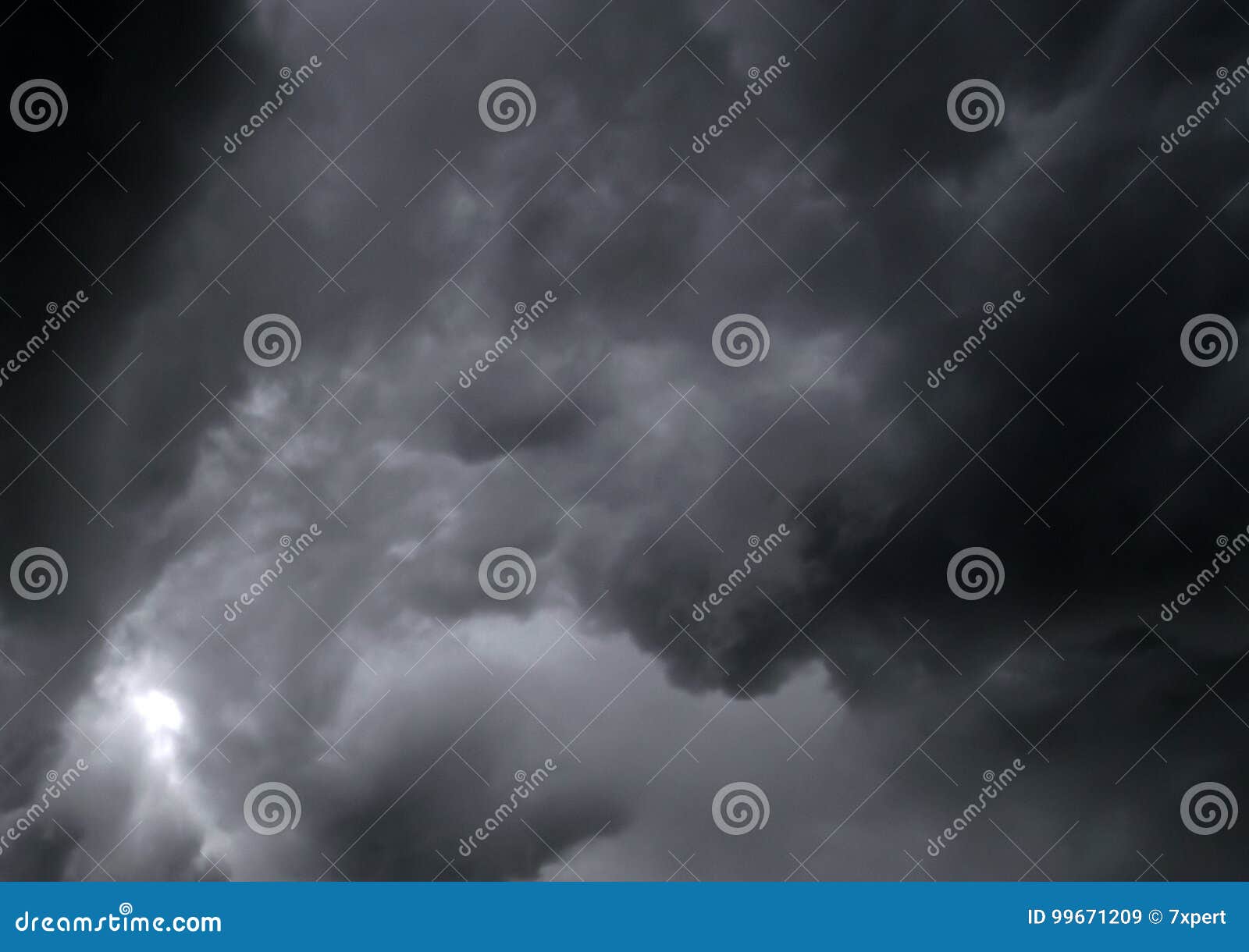 Sky Rain, Wind and Dramatic Storm Stock Image - Image of atmosphere ...