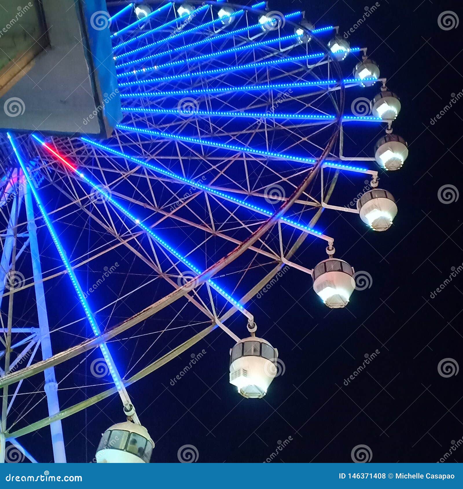 Sky ranch Ferris Wheel stock photo. Image of ride, ranch - 146371408