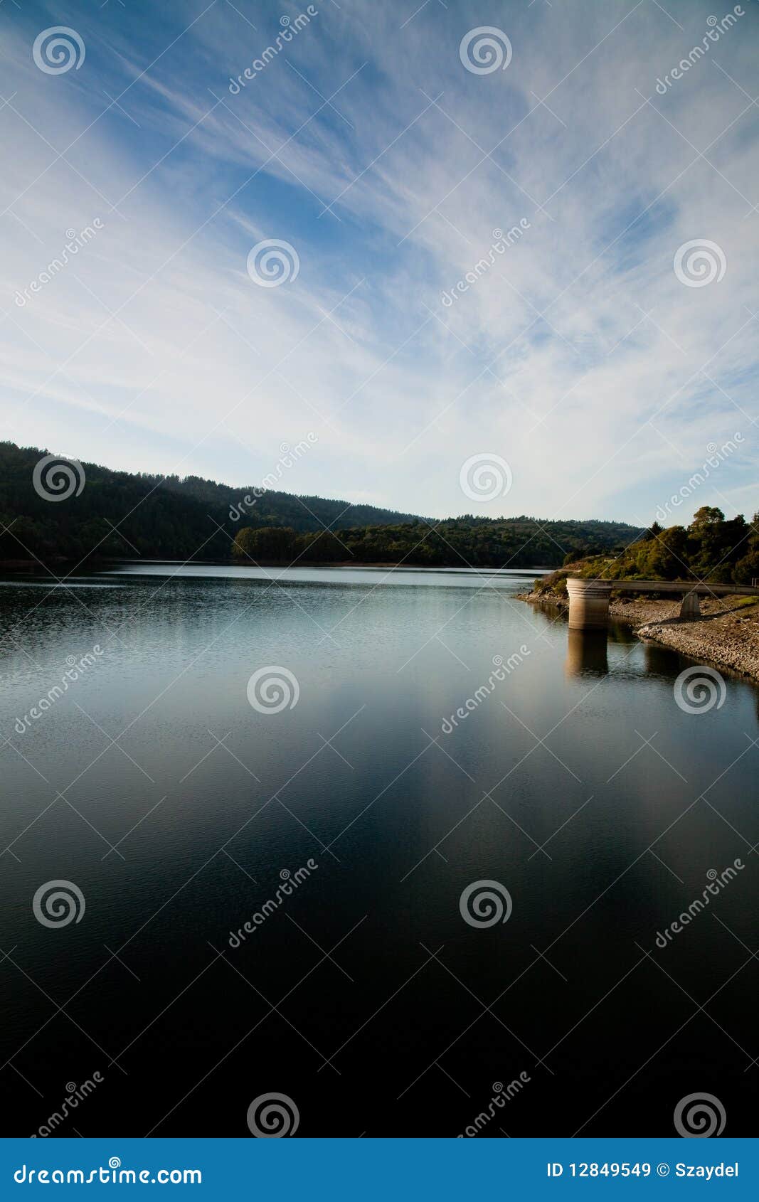 Sky Reflected in the Calm Water Stock Image - Image of francisco, mateo ...