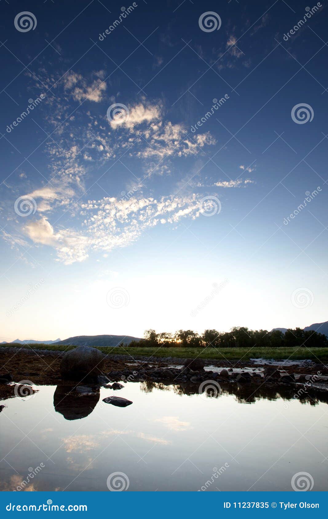 Sky Reflection stock image. Image of remote, svik, blue - 11237835