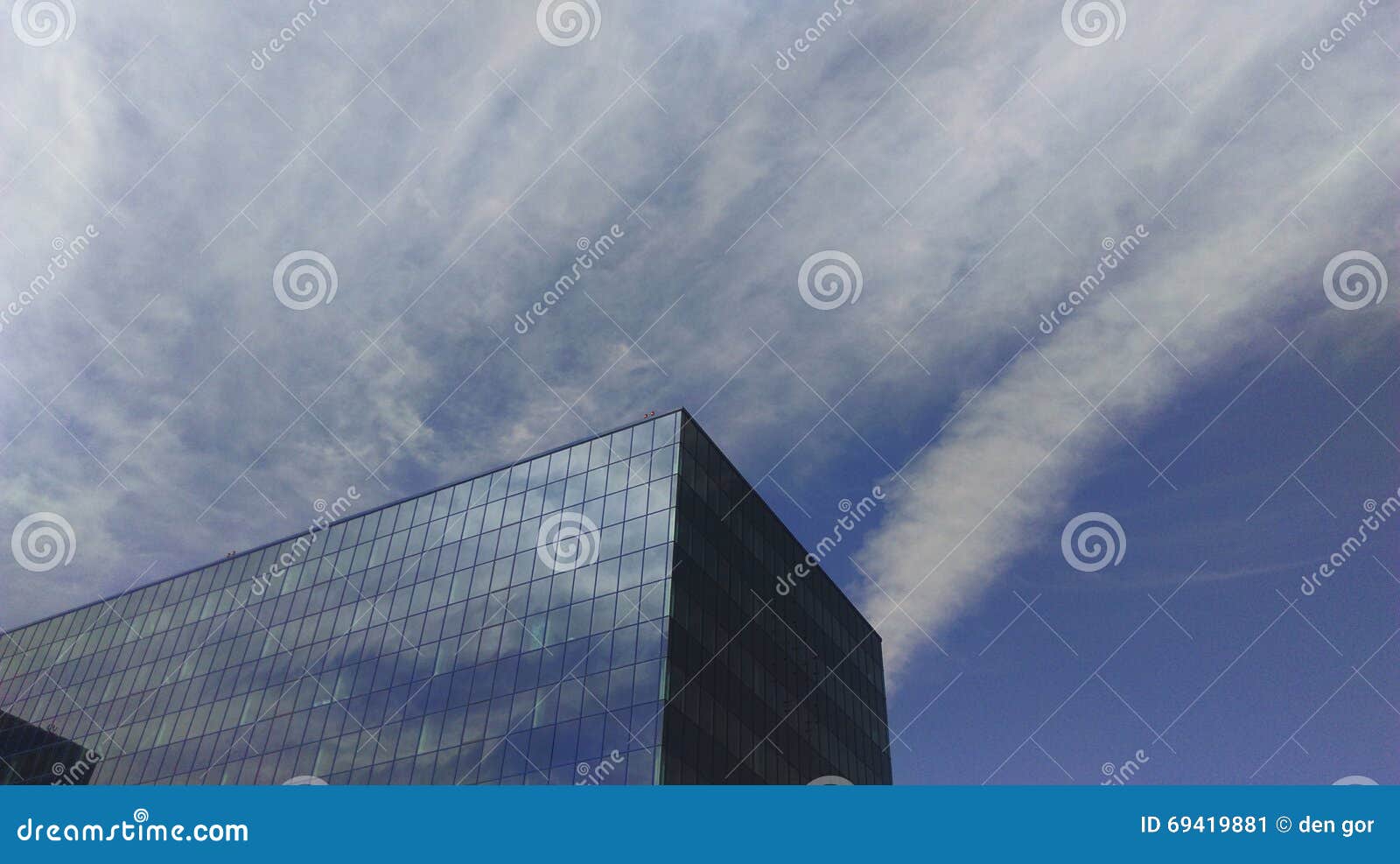 Sky reflection stock image. Image of building, spring - 69419881