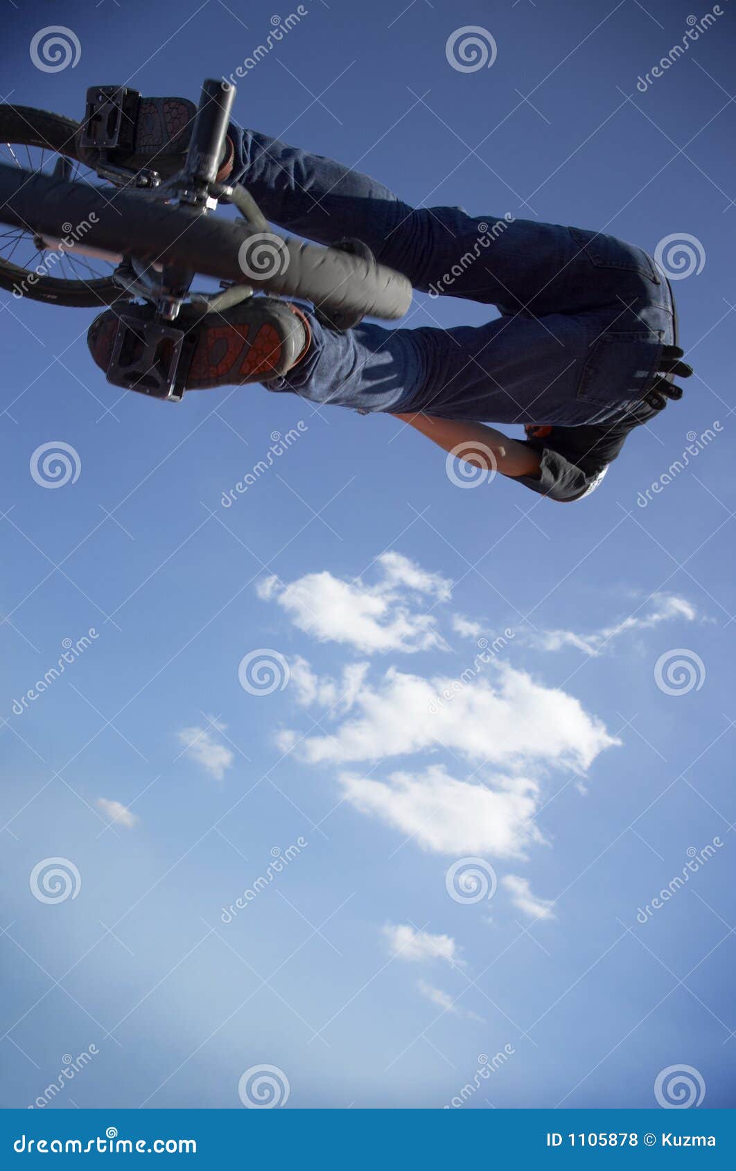 Sky rider stock photo. Image of clouds, move, treadle - 1105878