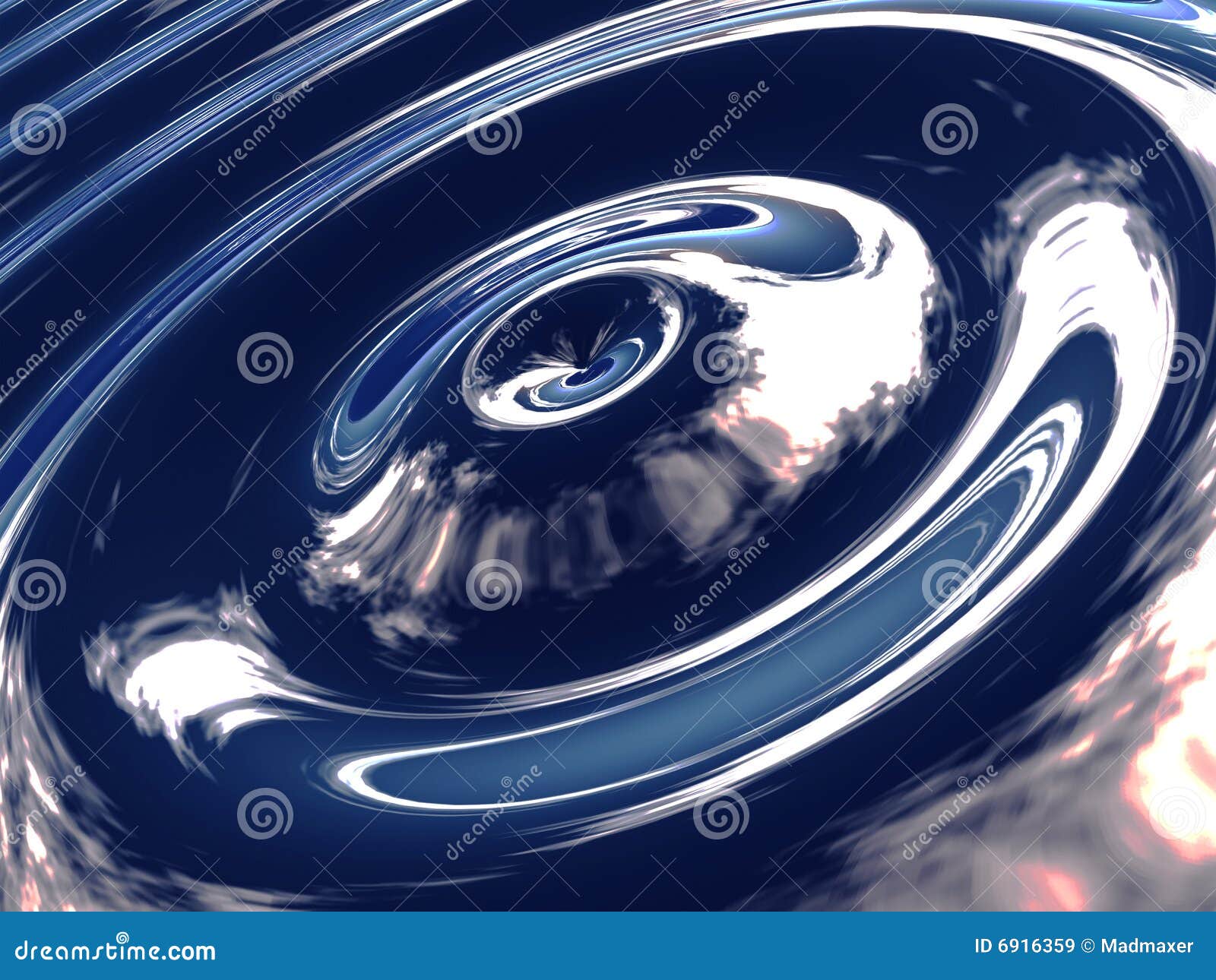 Sky ripple stock illustration. Illustration of blue, water - 6916359