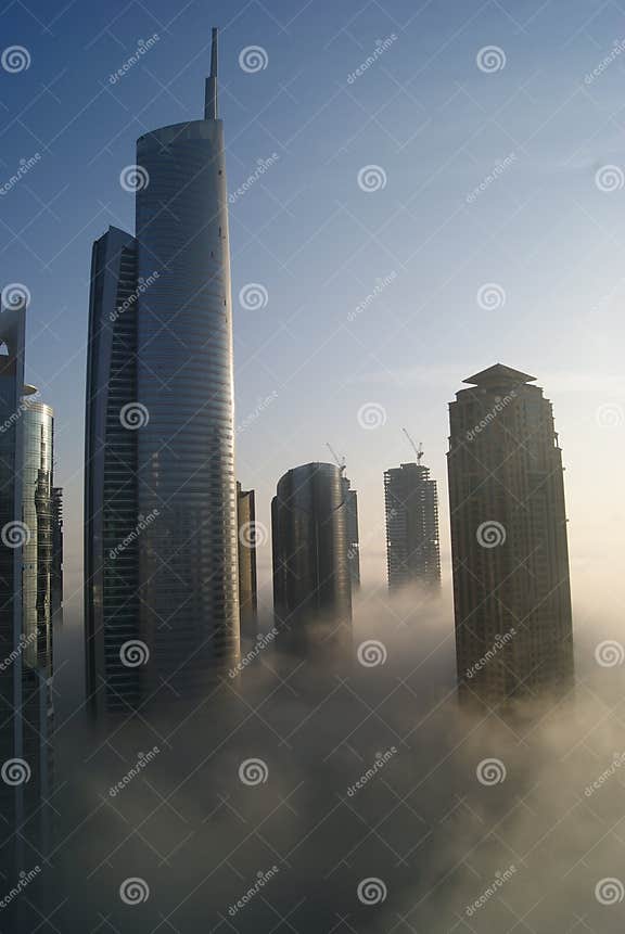 Sky rise buildings stock photo. Image of coulds, towers - 12665162