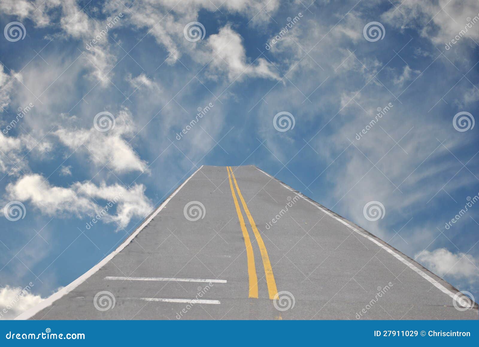 Sky with road stock image. Image of lines, trippy, cosmic - 27911029