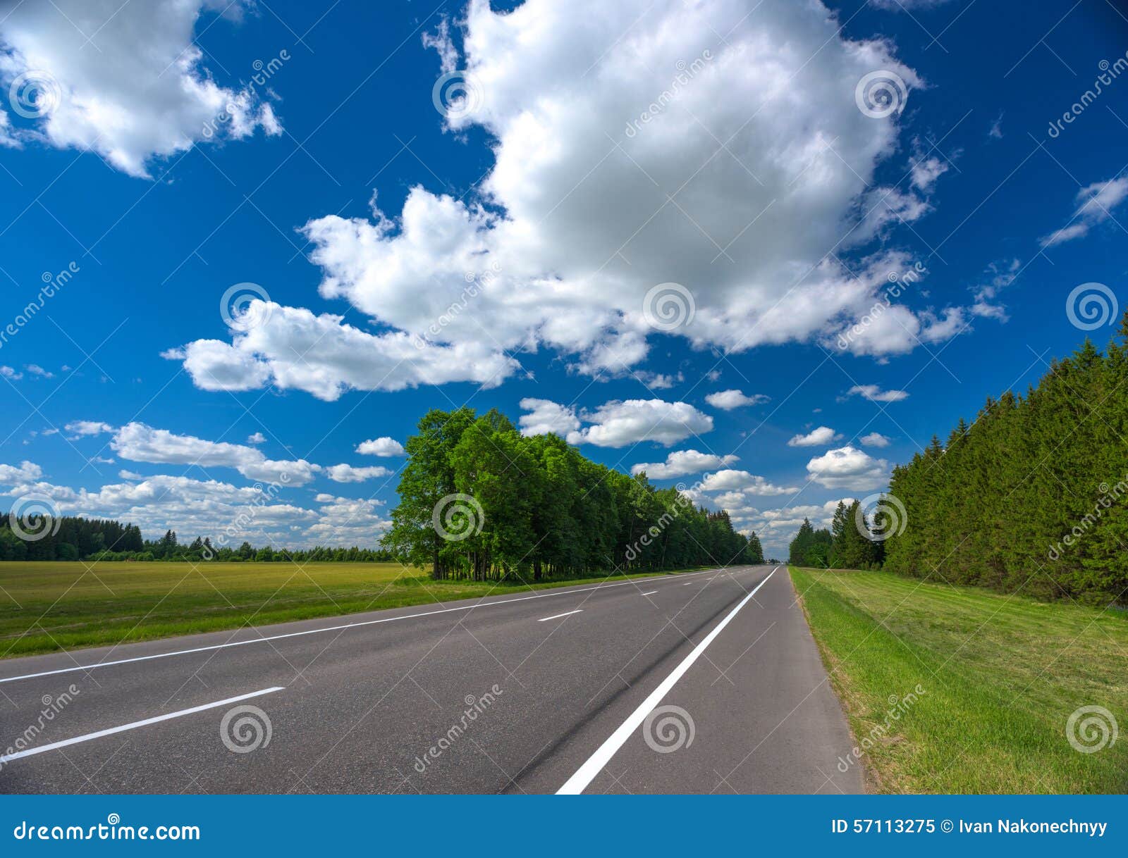 Sky and road stock image. Image of nature, journey, landscape - 57113275