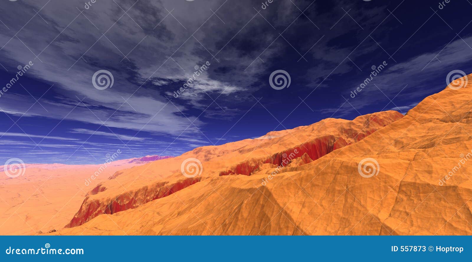 Sky and rocks stock illustration. Illustration of colorful - 557873
