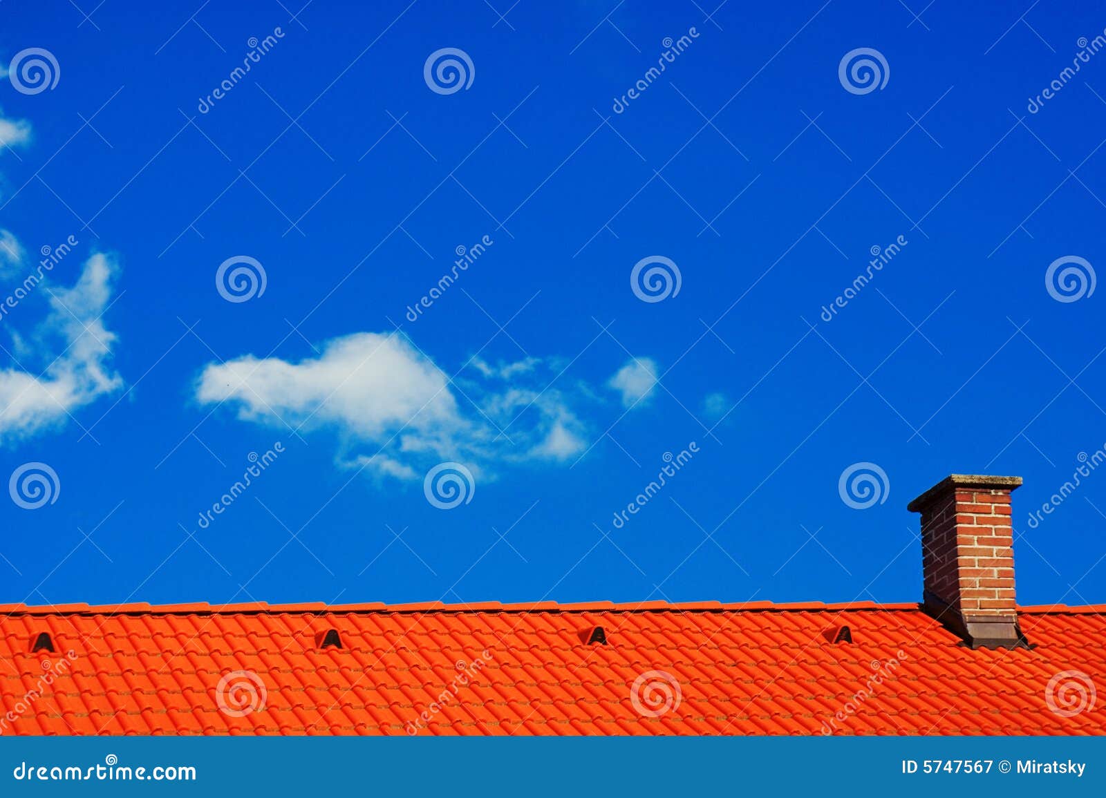 Sky and roof stock image. Image of outdoor, nature, house - 5747567