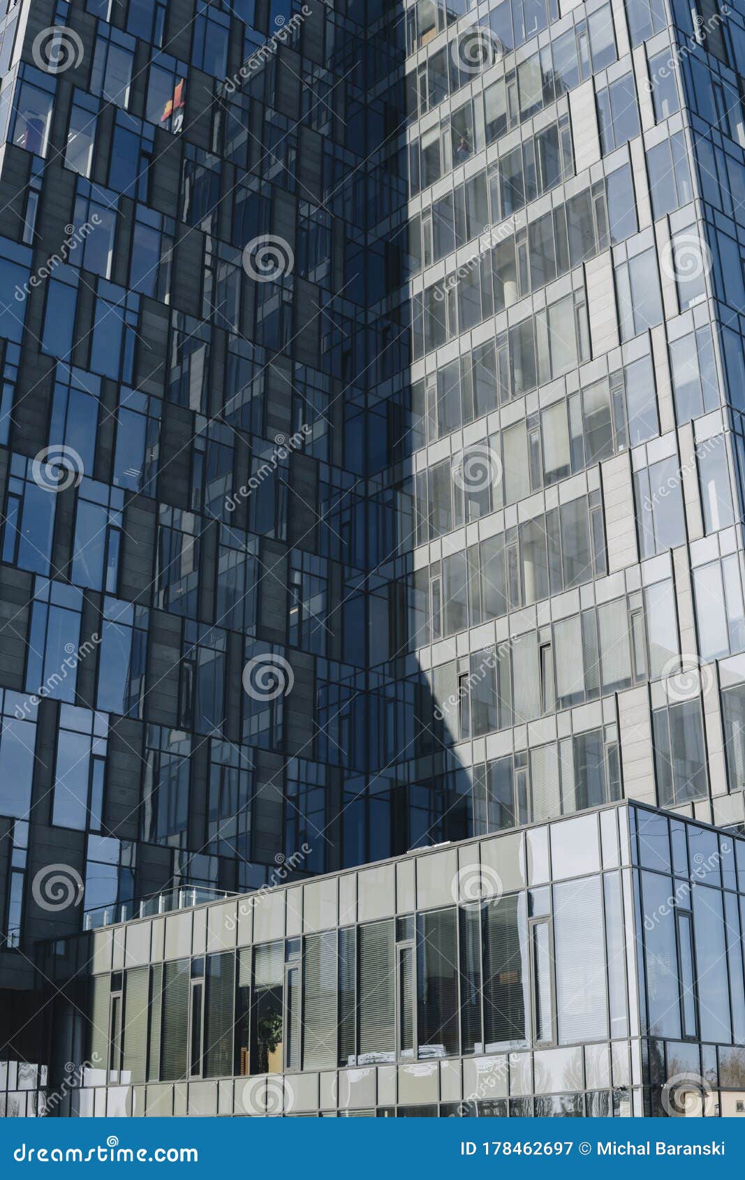 Sky Scraper Office Building Stock Image - Image of structure, facade ...
