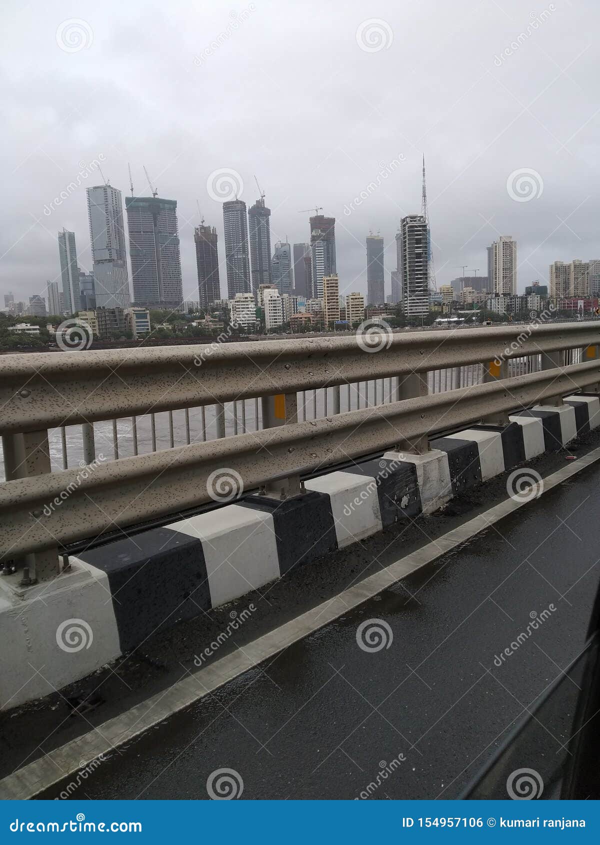 Sky Scraper& X27;s by the Side of Sea in Worli Mumbai Stock Photo ...