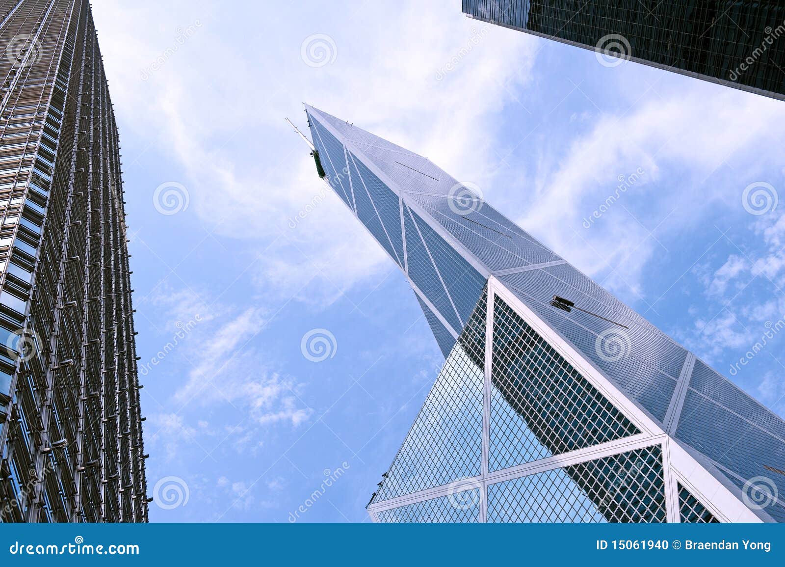 Sky scrapers stock photo. Image of kong, architecture - 15061940