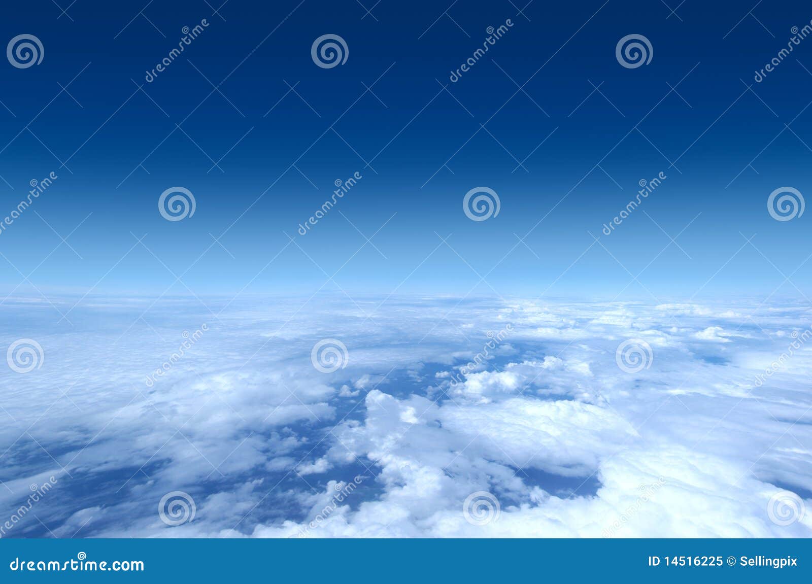 Sky - Shot from airplane stock image. Image of natural - 14516225