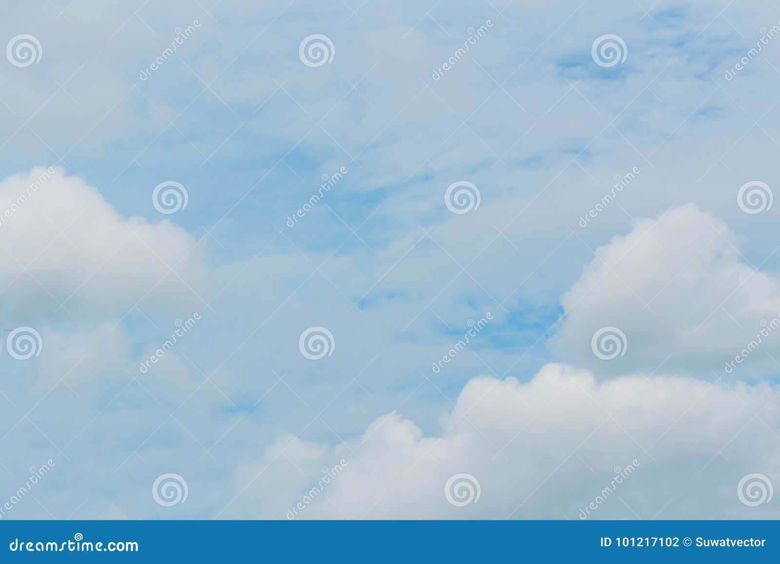 The Sky is a Small Cloud Floating in the Sky. Stock Photo - Image of ...