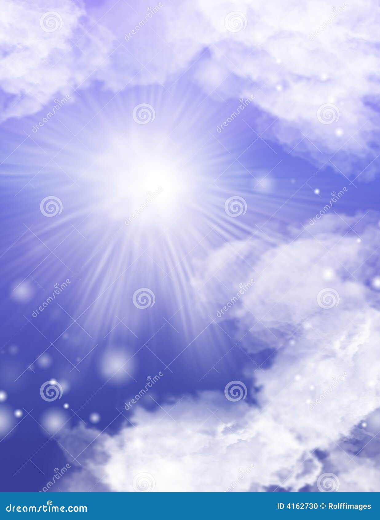 Sky Sparkle stock illustration. Illustration of space - 4162730