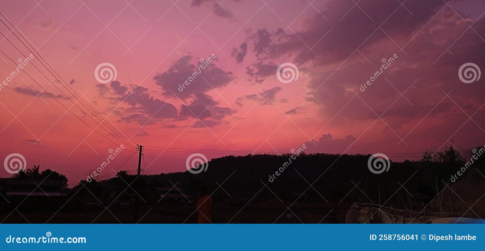 The Sky Speaks in a Thousand Colors. Stock Image - Image of colors ...