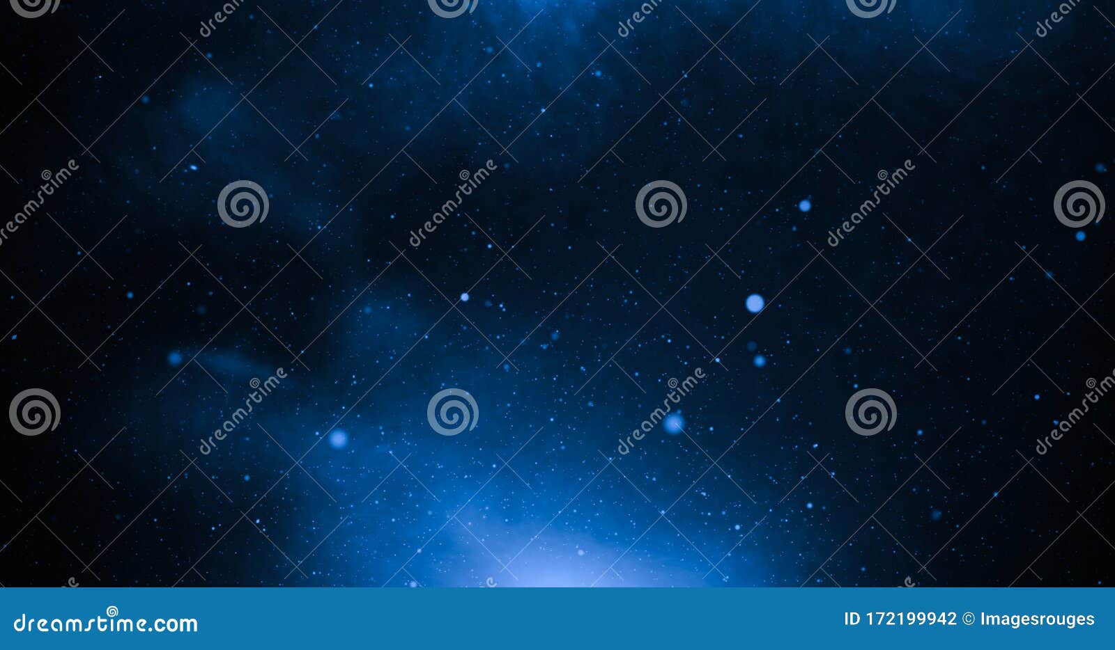 Sky with Stars and Amazing and Deep Blue Light Stock Photo - Image of ...