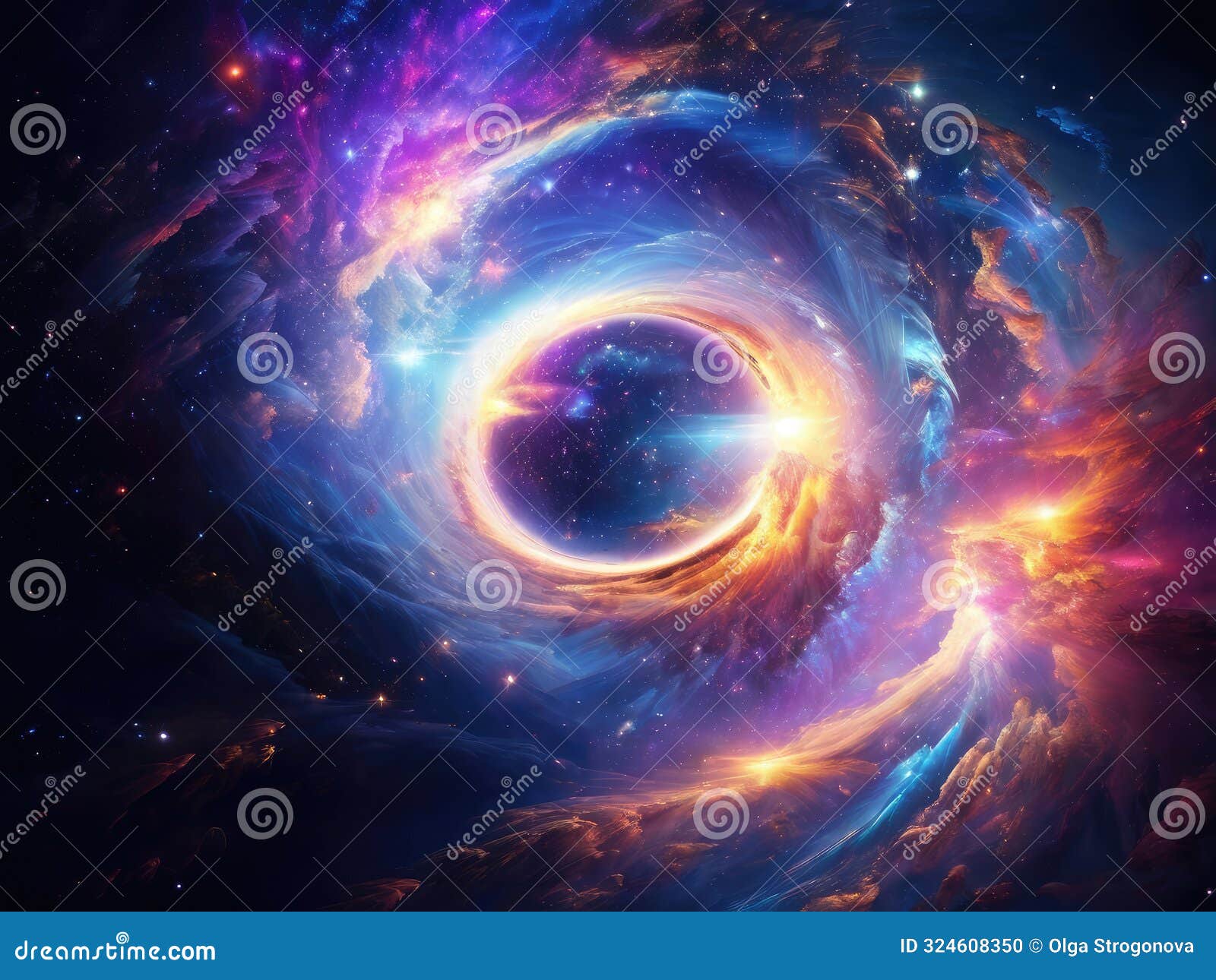 Sky with Stars Background. Cosmic Theme Stock Photo - Image of glowing ...