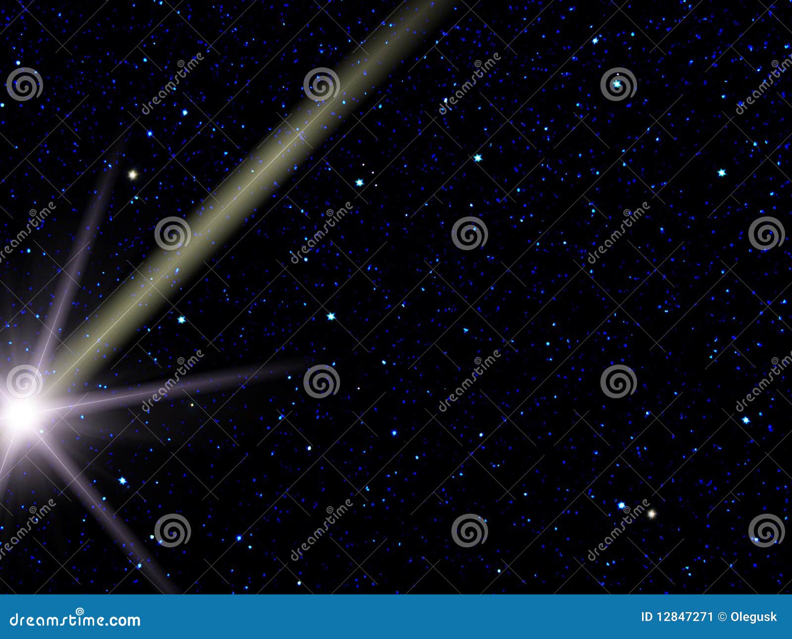 Sky stars meteor stock image. Image of orbit, astronomical - 12847271
