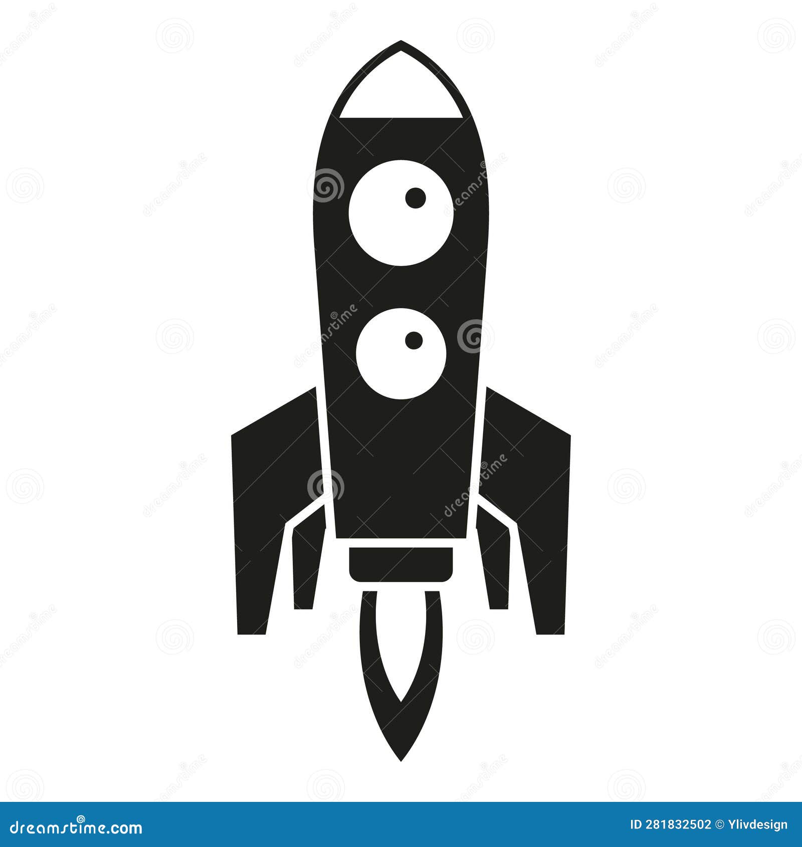 Sky Start Icon Simple Vector. Fire Ship Stock Illustration ...