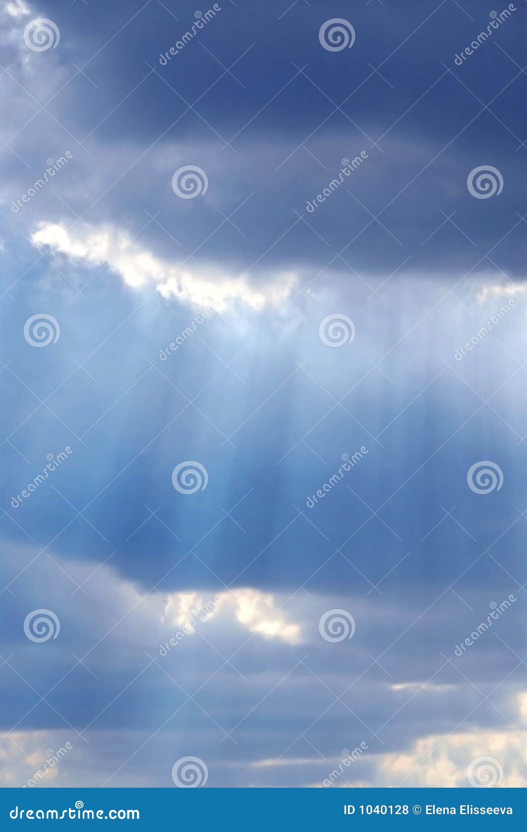 Sky sun rays stock photo. Image of stormy, background - 1040128