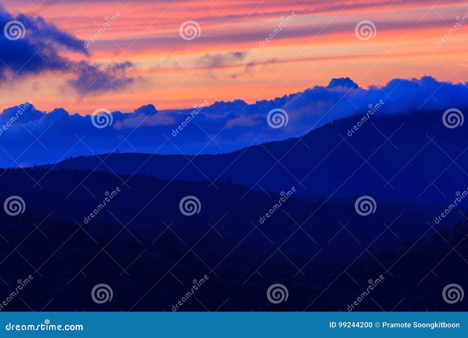 Sky in sunset time stock photo. Image of summer, sunrise - 99244200
