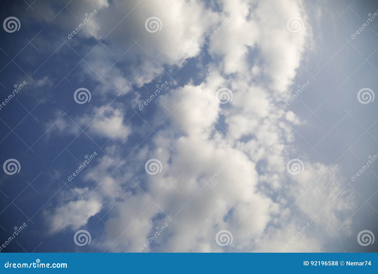 Sky texture from bellow stock photo. Image of natural - 92196588