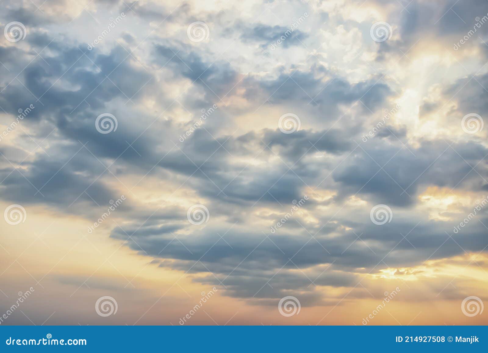 Sky Texture for Illustration, 3D Rendering, Digital Art. Stock Photo ...