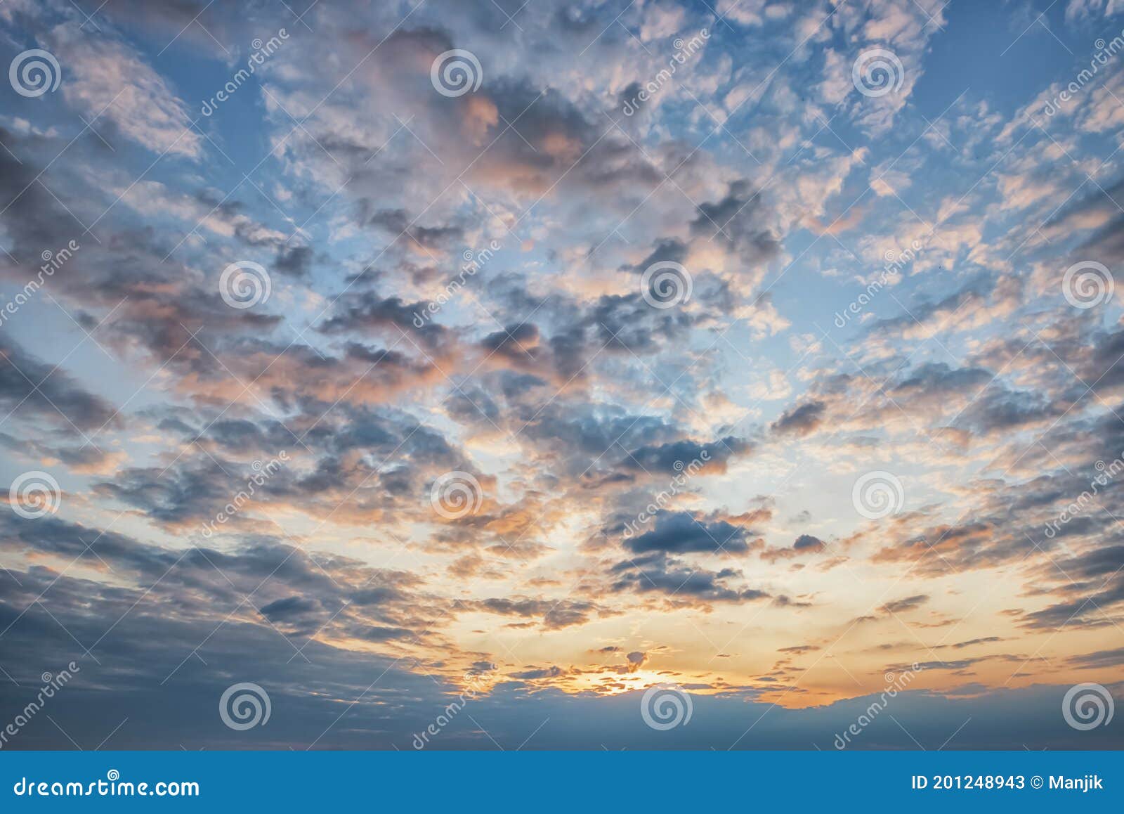 Sky Texture for Illustration, 3D Rendering, Digital Art. Stock ...