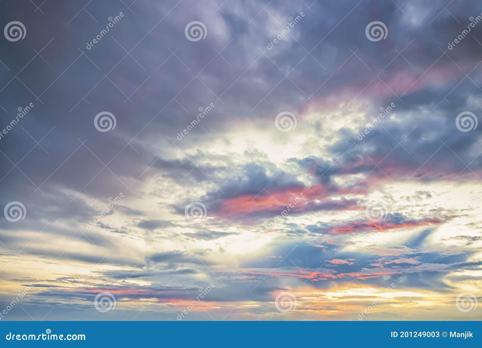 Sky Texture for Illustration, 3D Rendering, Digital Art. Stock ...