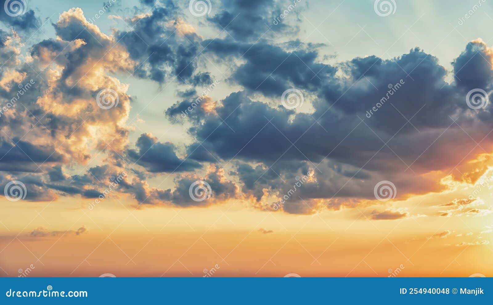 Sky Texture for Illustration, 3D Rendering, Digital Art. Stock ...