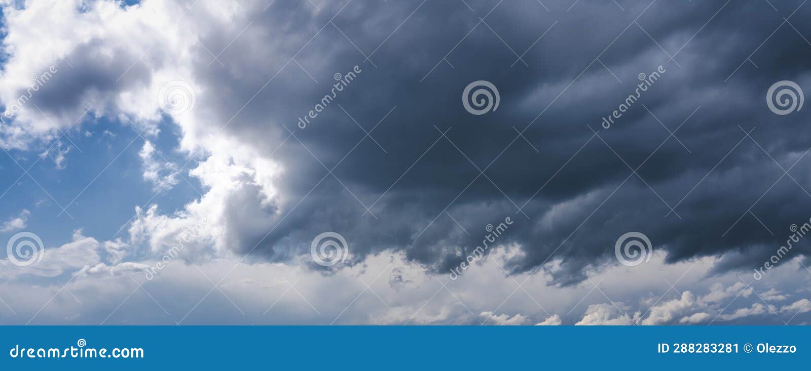 Sky with Thunderclouds, Abstract Natural Background, Stock Image ...