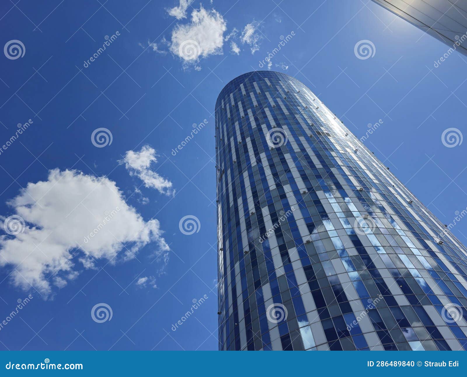Sky Tower Building in Bucharest Stock Photo - Image of bucharest ...