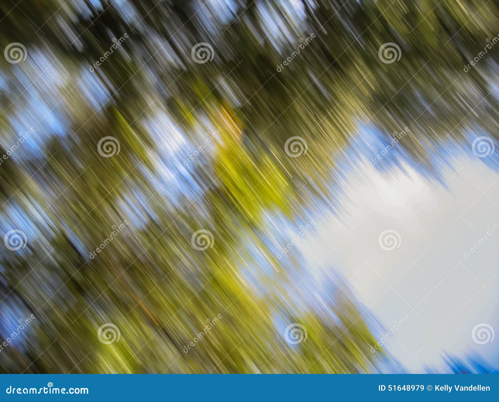 Sky and Trees Blur stock image. Image of vibrant, streaks - 51648979