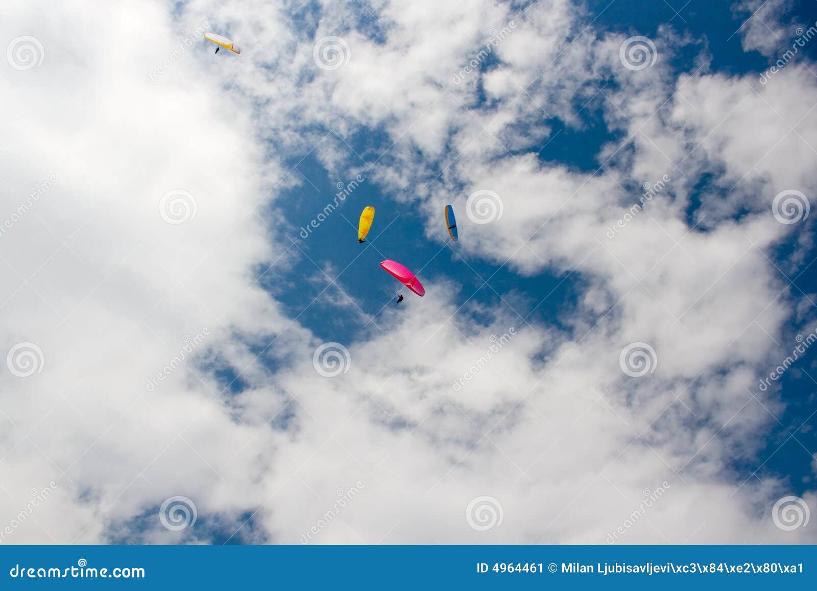 Sky Triangle stock image. Image of magenta, cloud, paraglide - 4964461