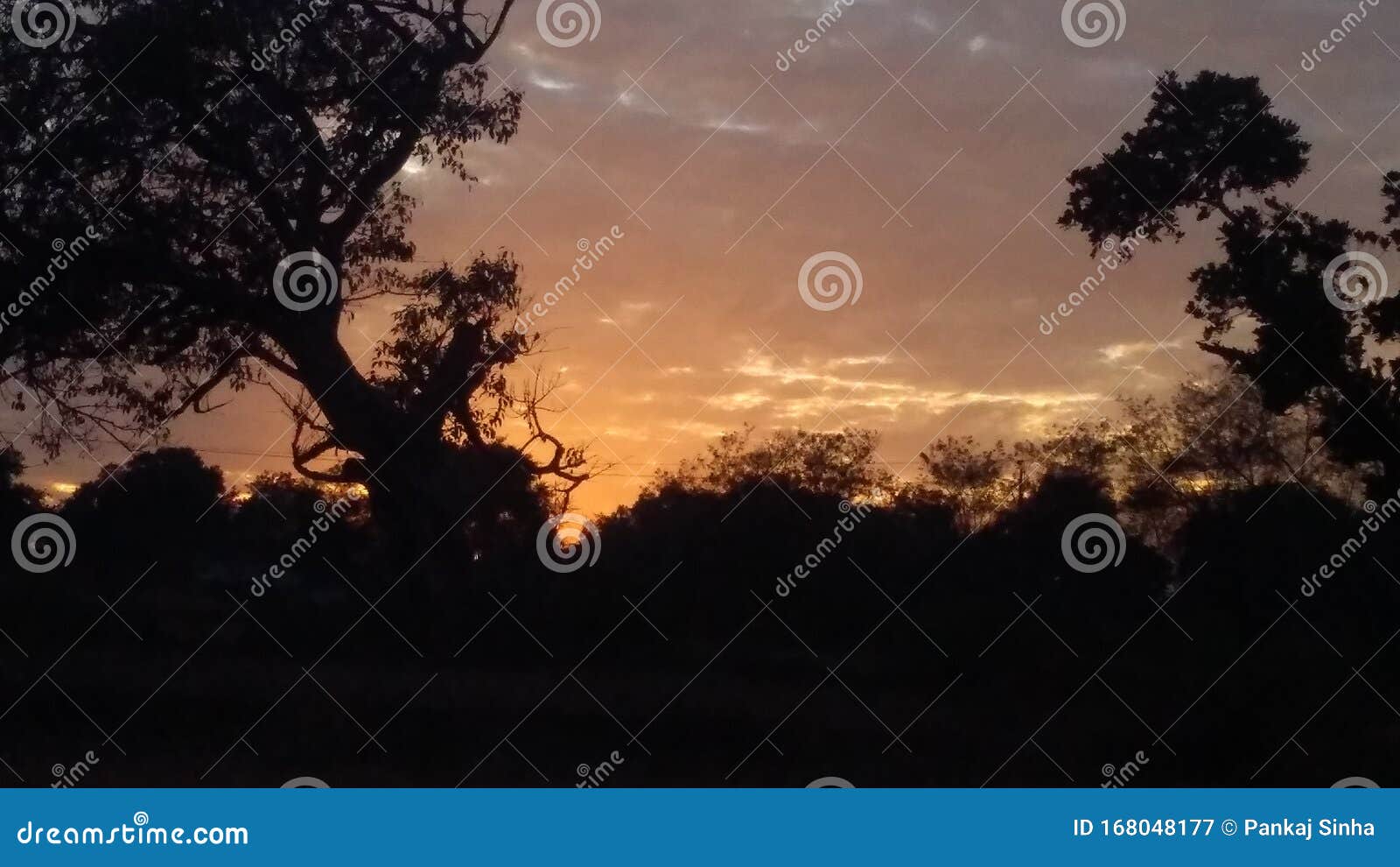 Sky view of evening time stock image. Image of emanating - 168048177