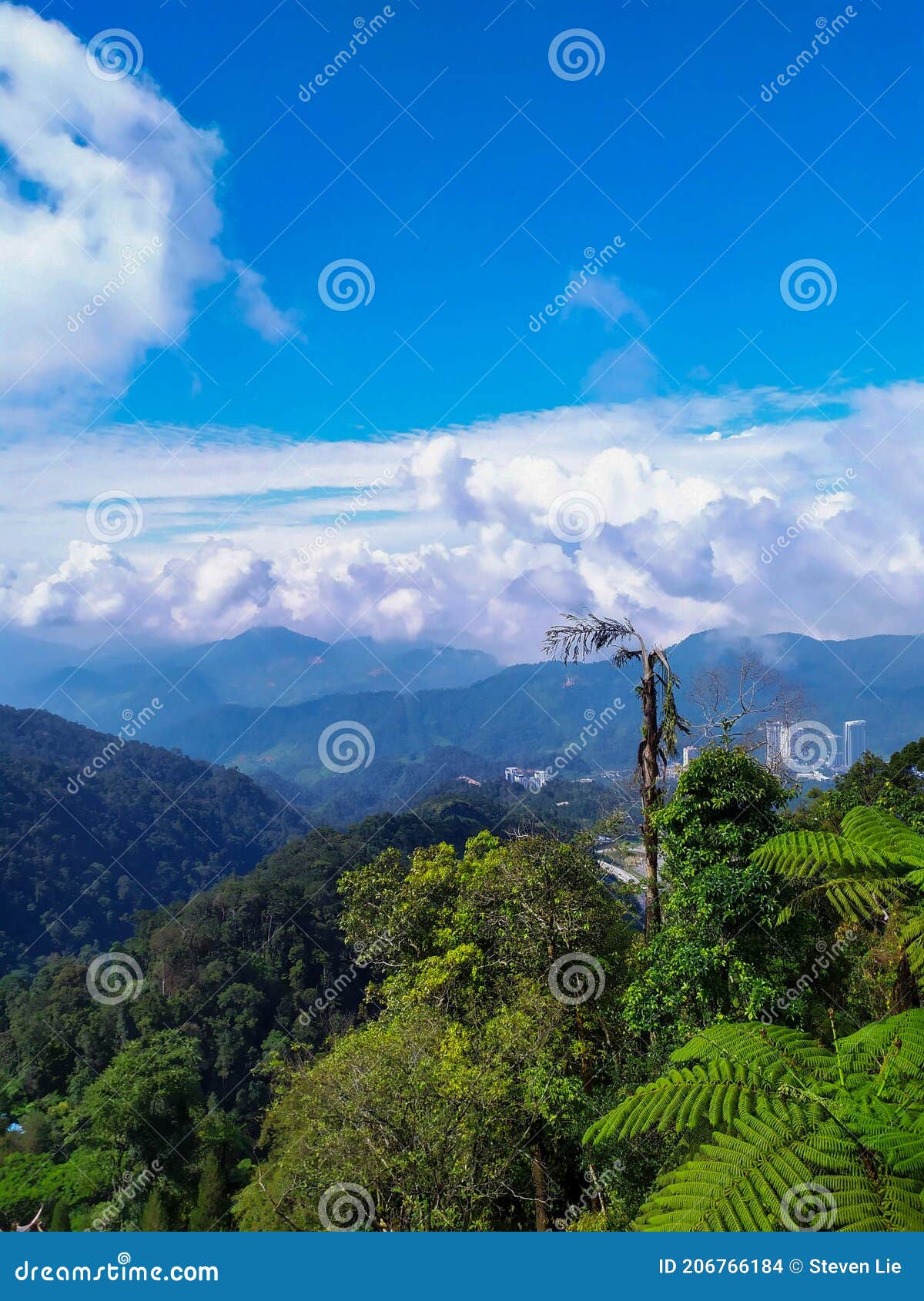 Sky view of Genting stock photo. Image of meadow, alps - 206766184