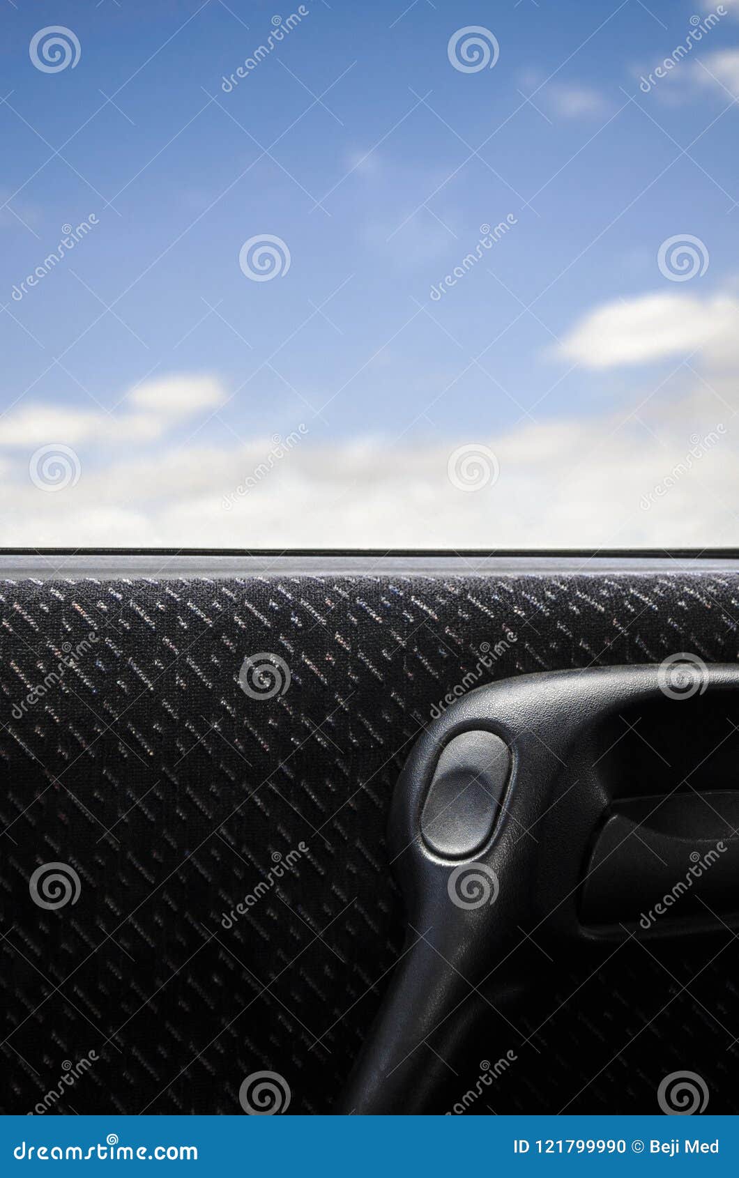 The Sky View from Inside Car Stock Photo - Image of blue, bottom: 121799990