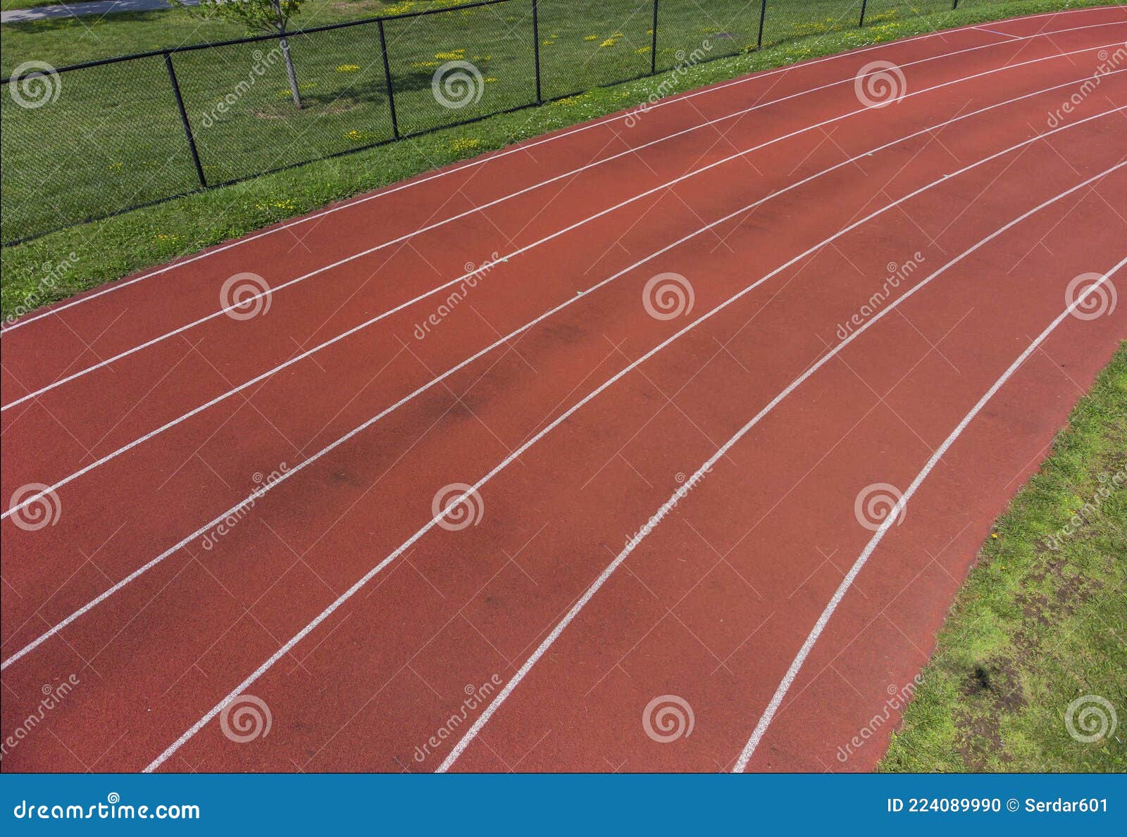 Sky view of a racetrack stock photo. Image of start - 224089990