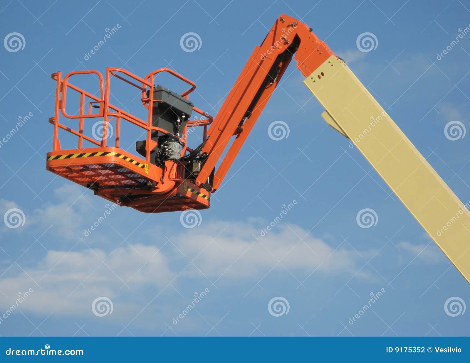 Sky walker stock photo. Image of building, elevator, lifter - 9175352